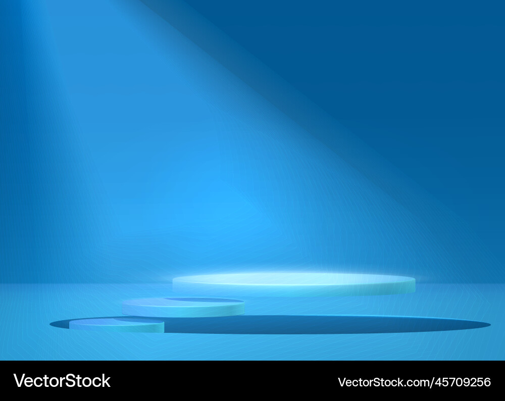 Product display presentation realistic 3d cylinder