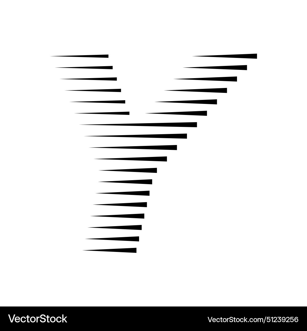 Y letter lines logo icon Royalty Free Vector Image