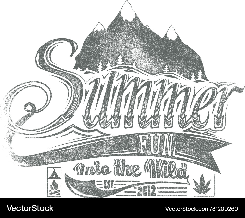 Summer fun Royalty Free Vector Image - VectorStock