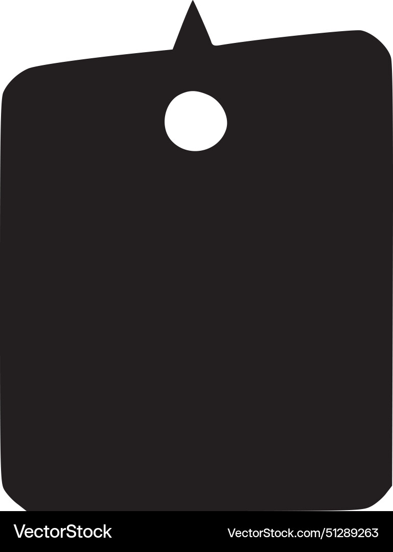 Tag - minimalist and simple silhouette Royalty Free Vector