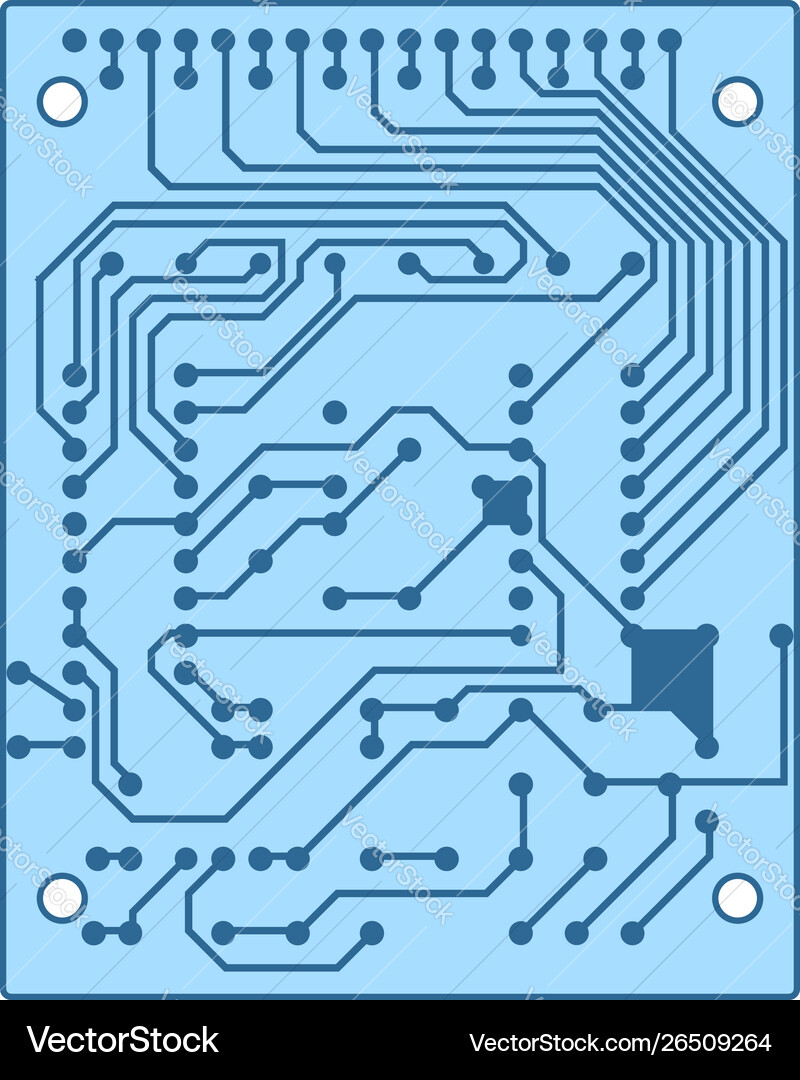 Circuit icon Royalty Free Vector Image - VectorStock