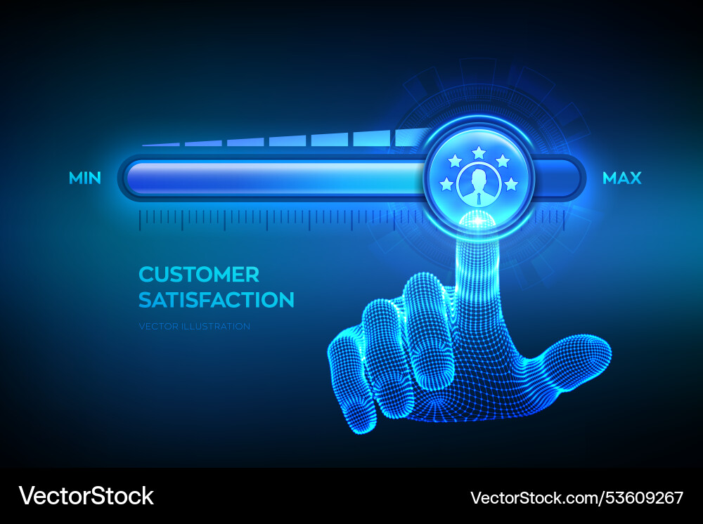Customer satisfaction survey Royalty Free Vector Image