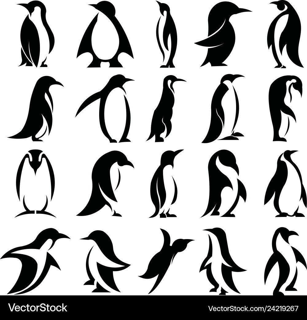 Penguin Royalty Free Vector Image - VectorStock