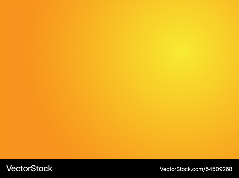 Orange Gradient Background Royalty Free Vector Image