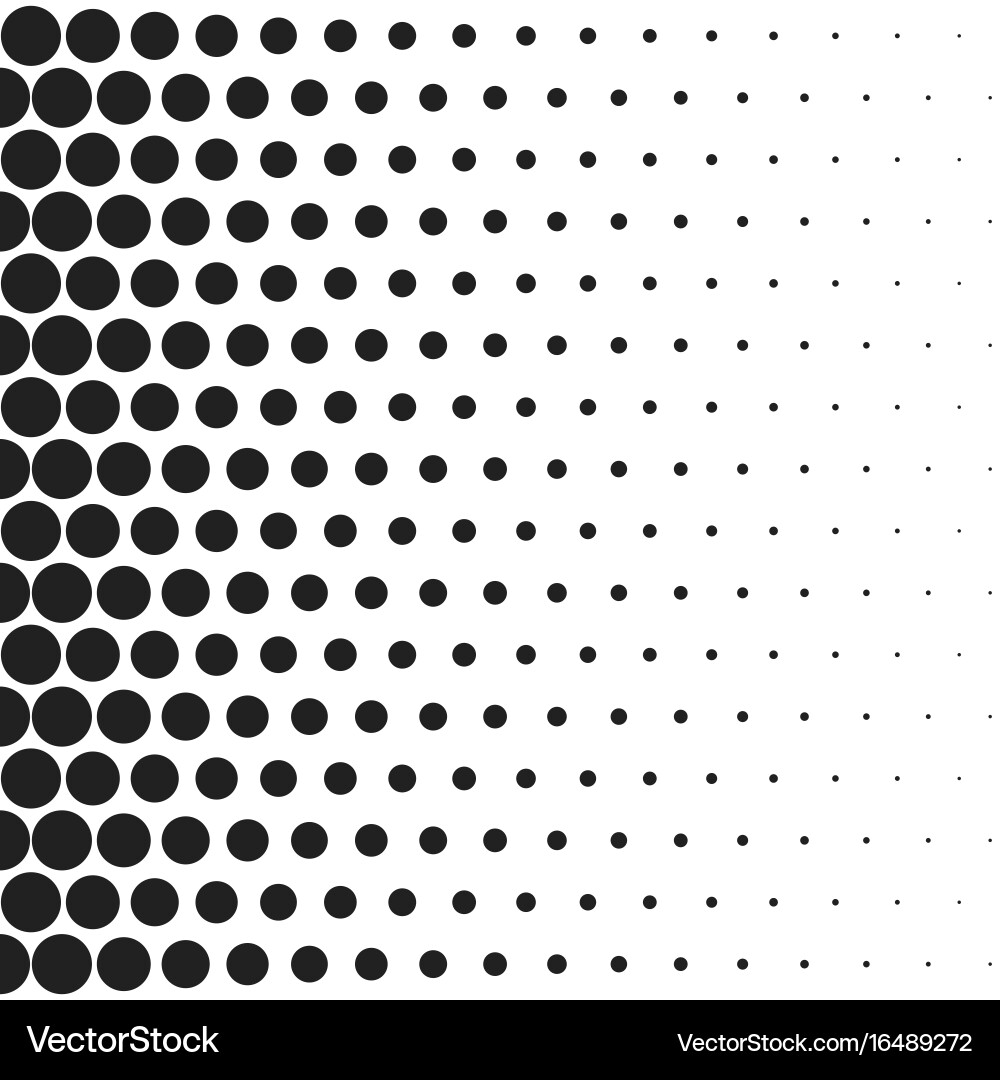 Halftone dotted vintage retro gradients pattern Vector Image
