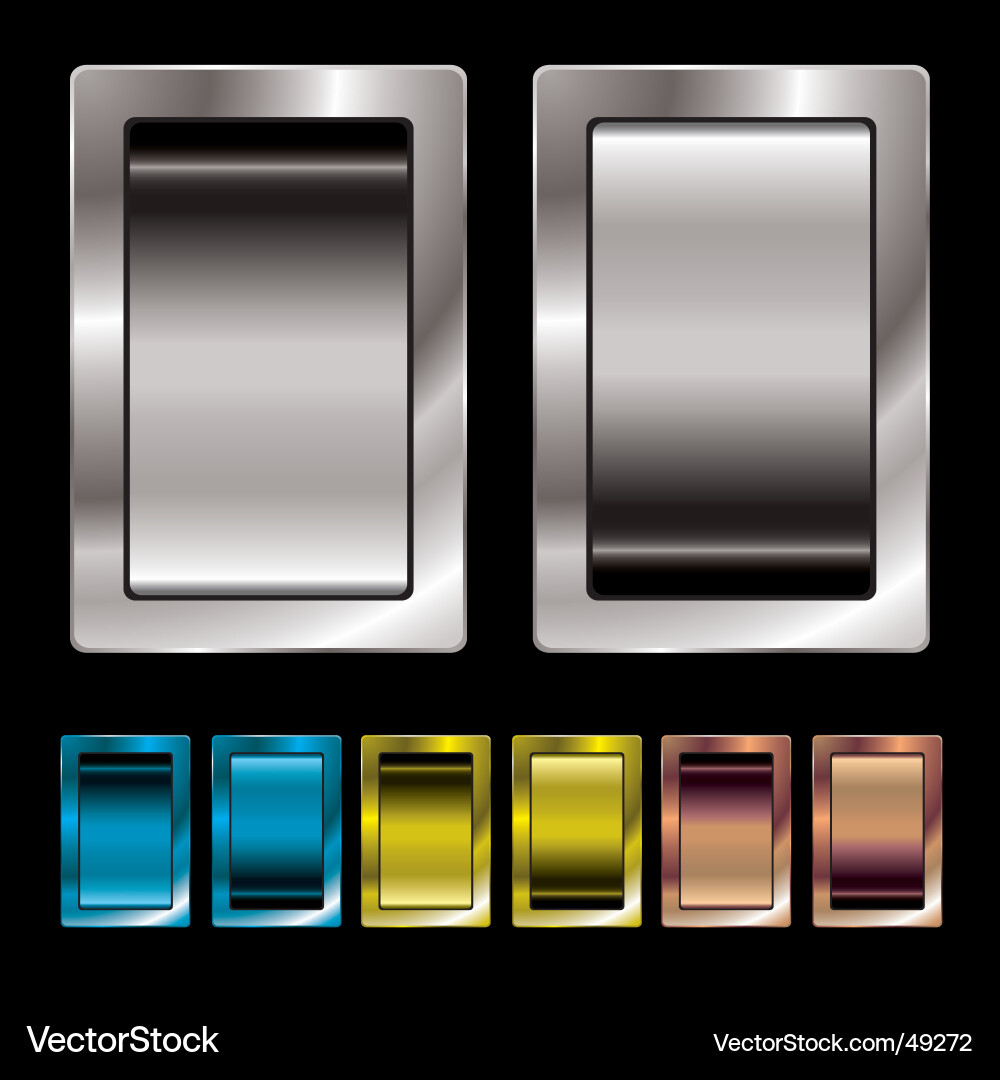 Switch variation Royalty Free Vector Image - VectorStock