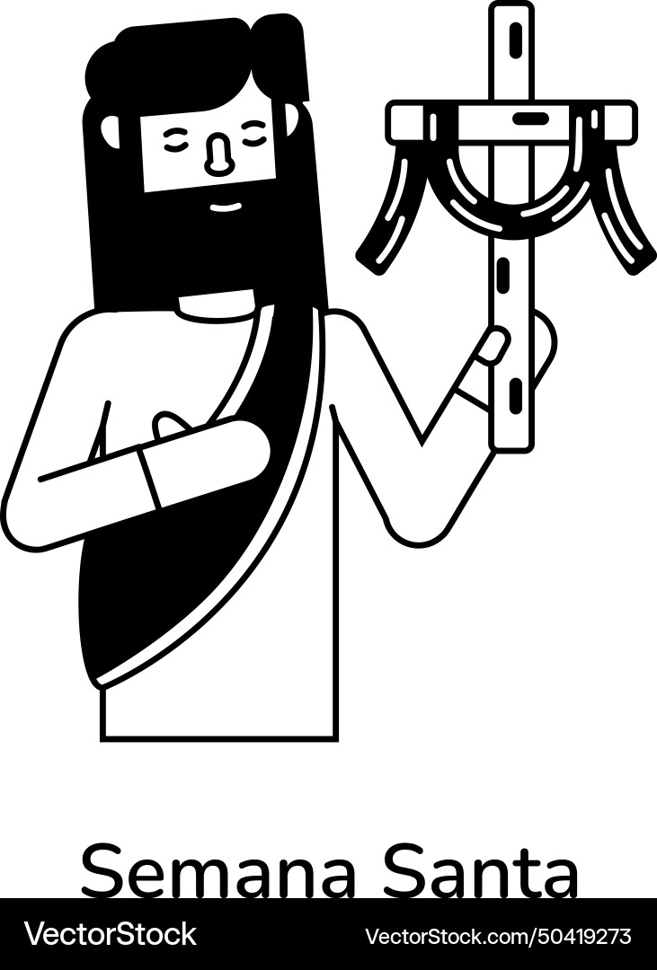 Semana santa Royalty Free Vector Image - VectorStock