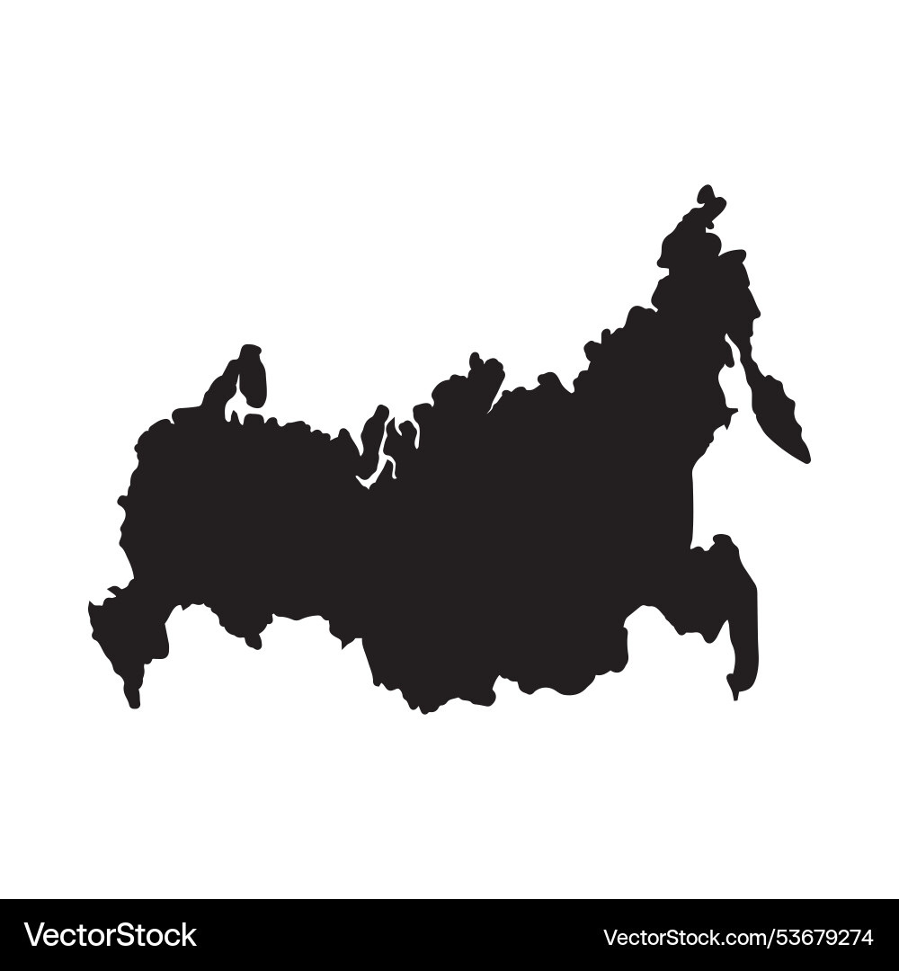 Map Of Regions Russia Royalty Free Vector Vectorstock