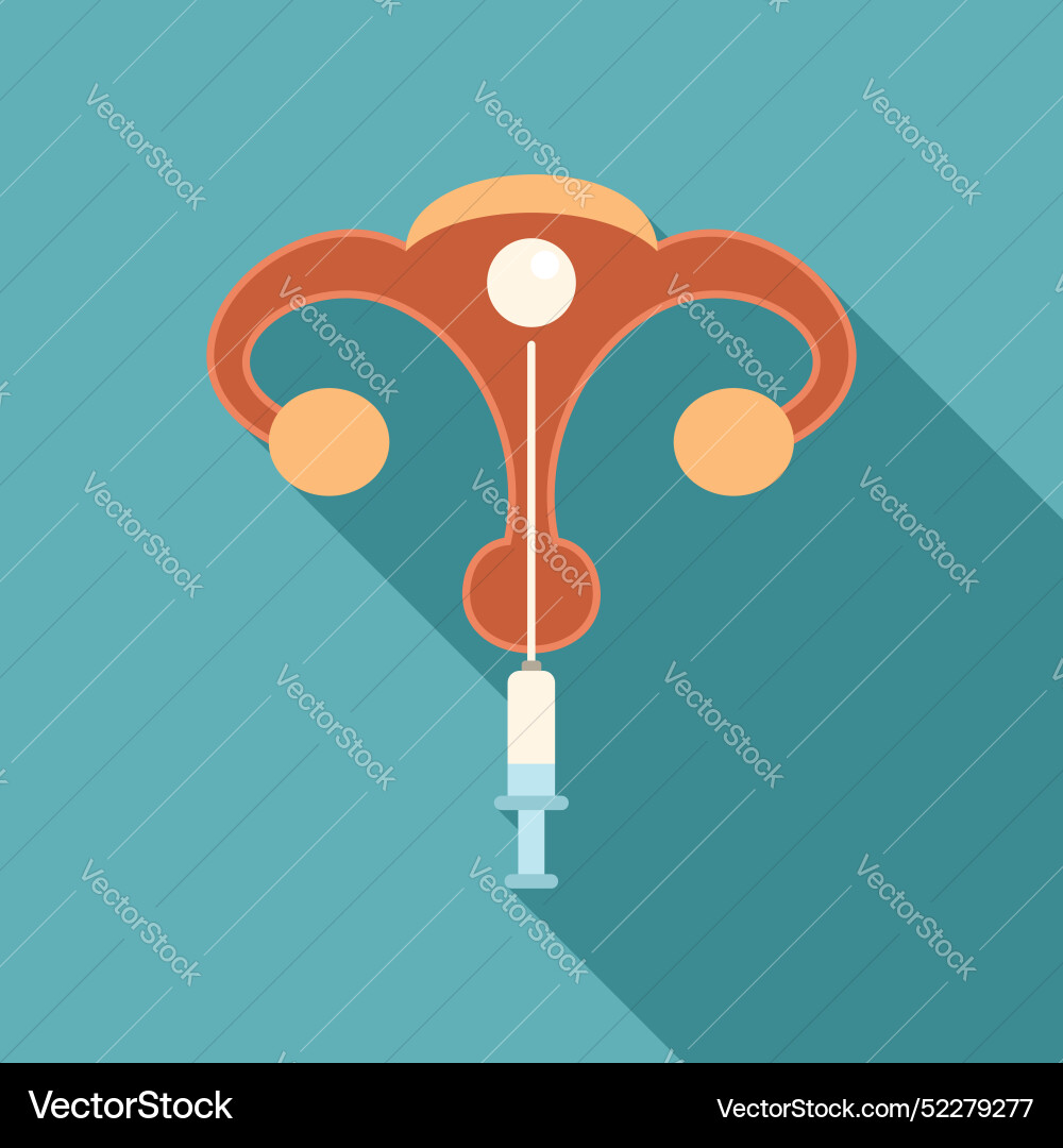 Male reproductive system receiving treatment Vector Image