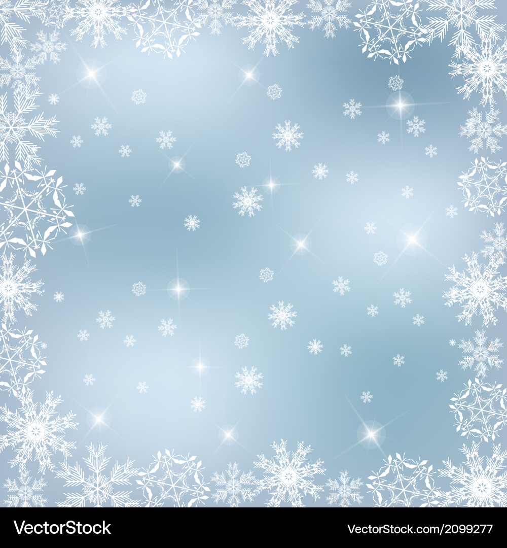 Snowflake Royalty Free Vector Image - VectorStock