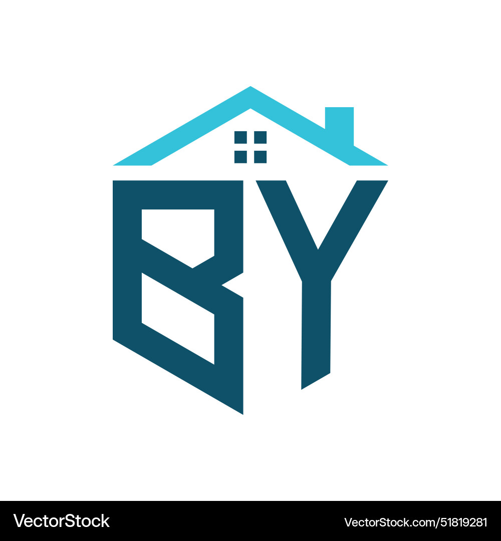 House logo design template letter Royalty Free Vector Image