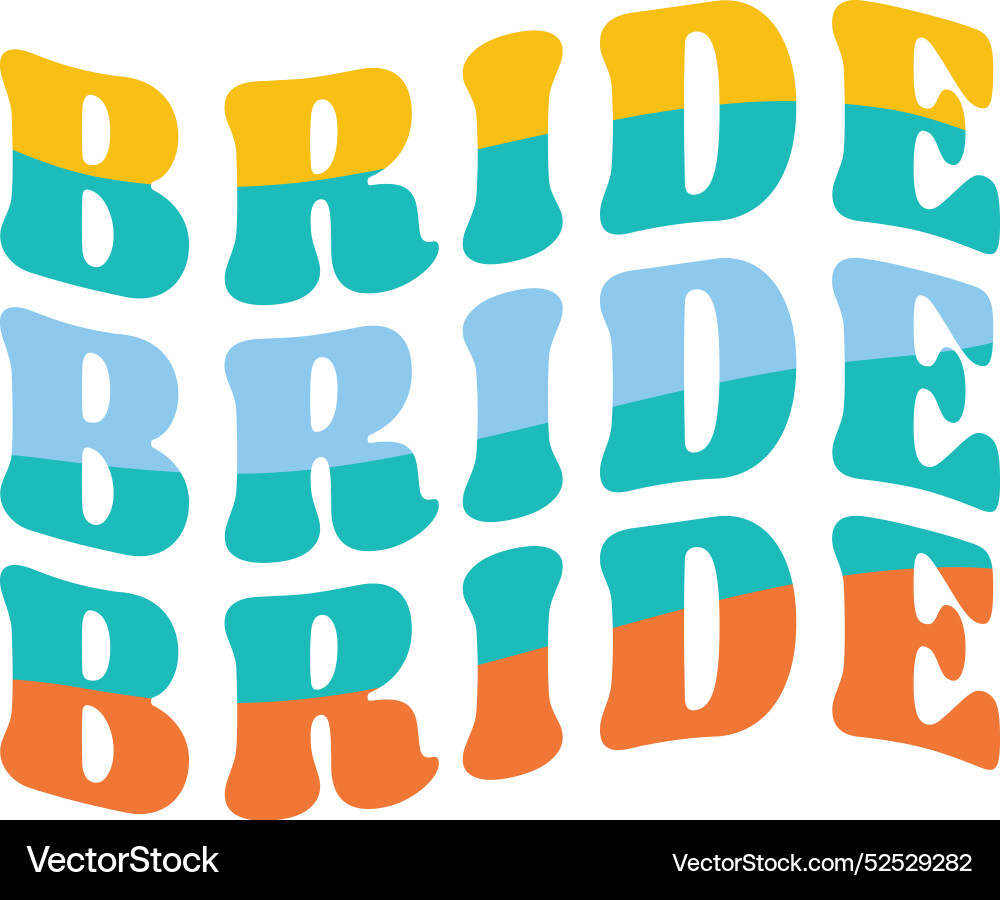Bride 2 Royalty Free Vector Image - VectorStock