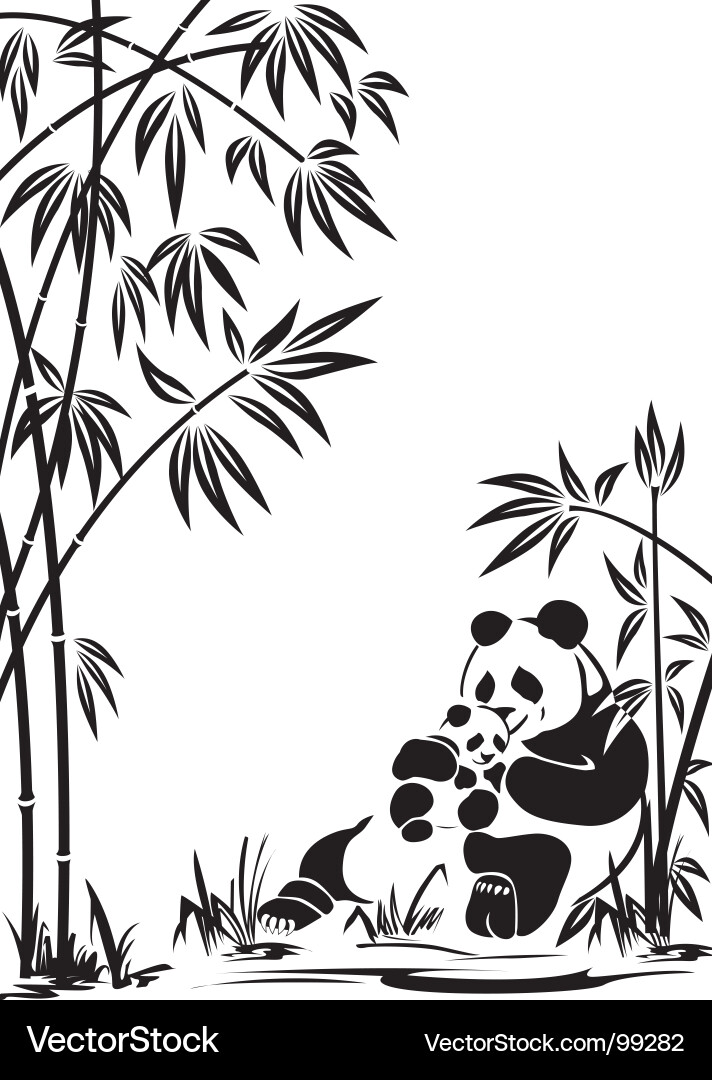 Panda Love Vector Images (over 7,000)