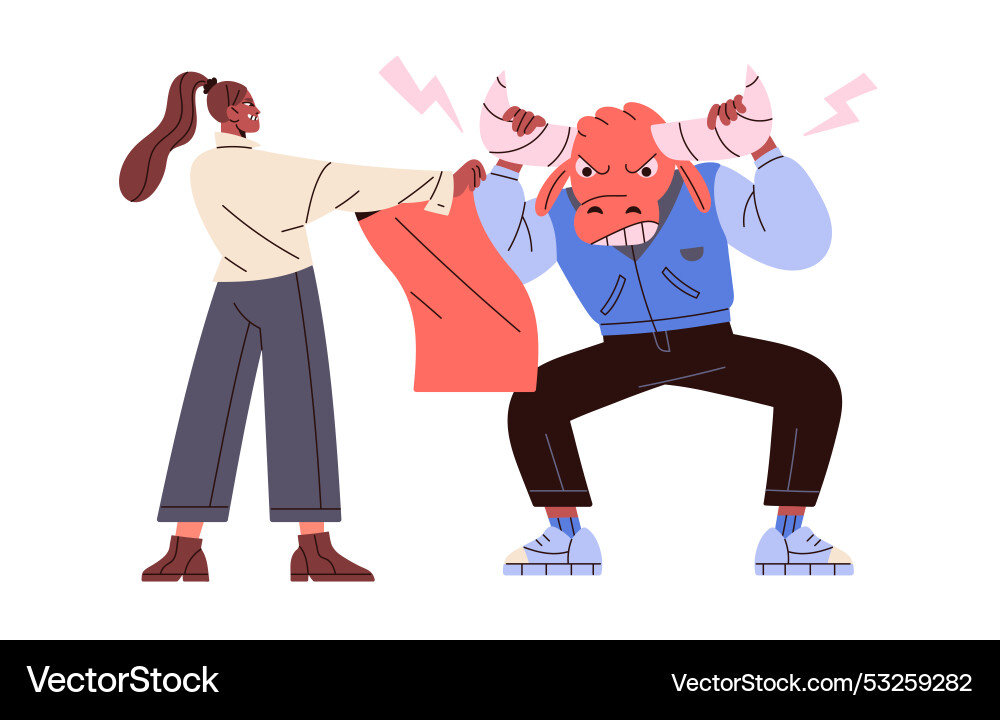 Teens with communication difficulty bullying Vector Image