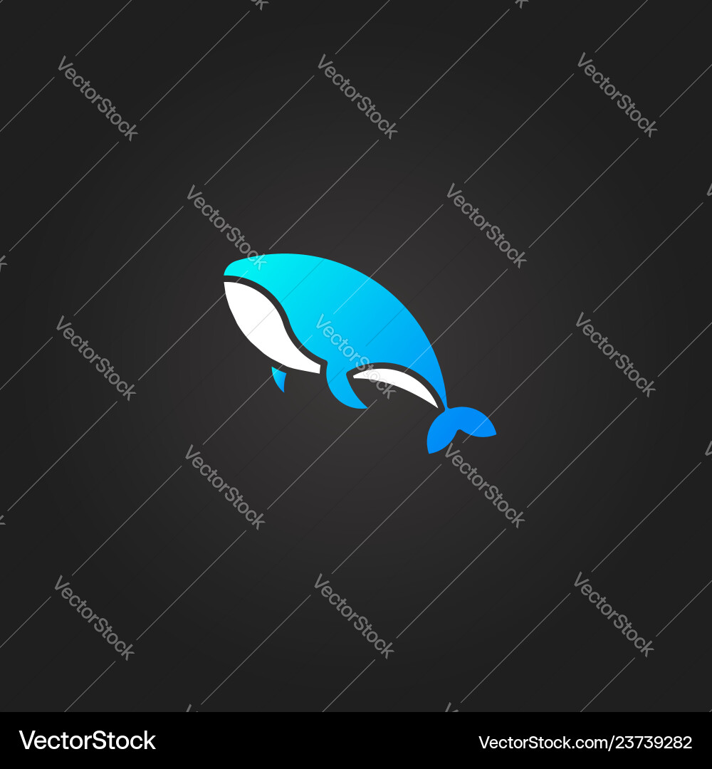 Whale Royalty Free Vector Image - VectorStock
