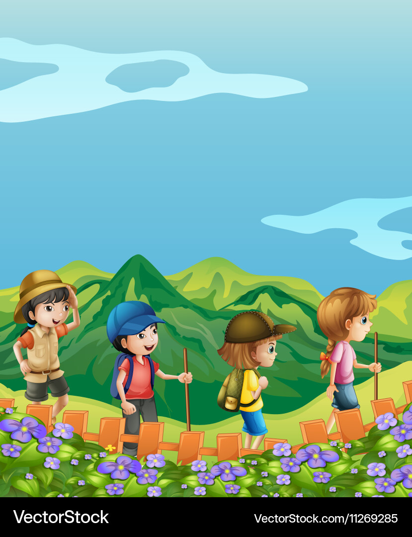 Kid Hiker Clipart 7,600+ Kid Hiking Stock Illustrations, Royalty Free
