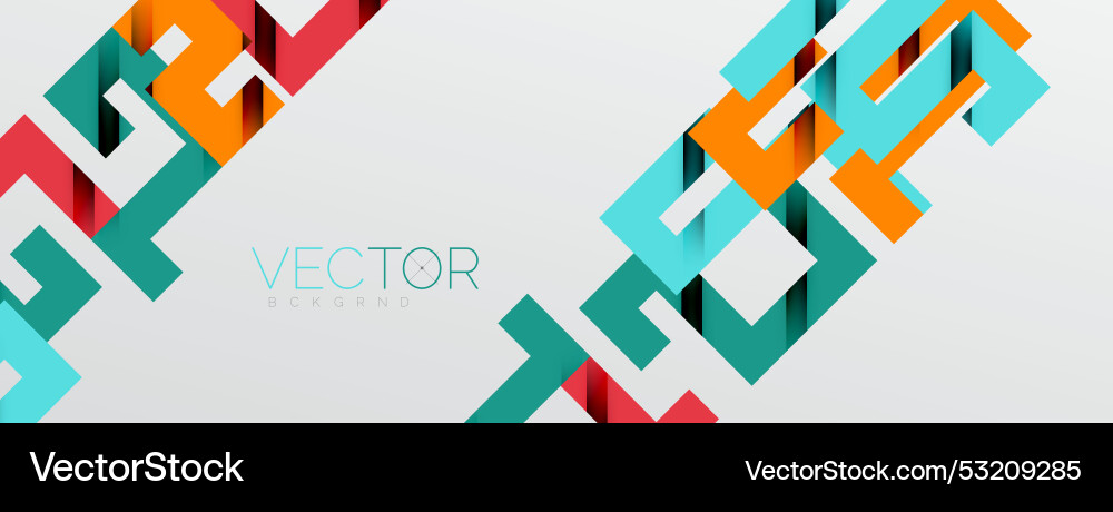 Color bend lines with shadow texture effect Vector Image