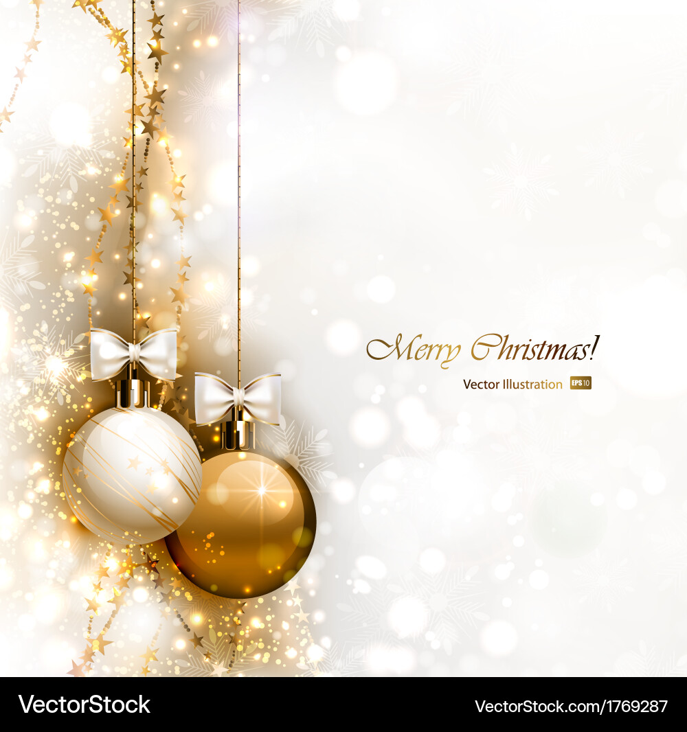 Christmas poster Royalty Free Vector Image - VectorStock