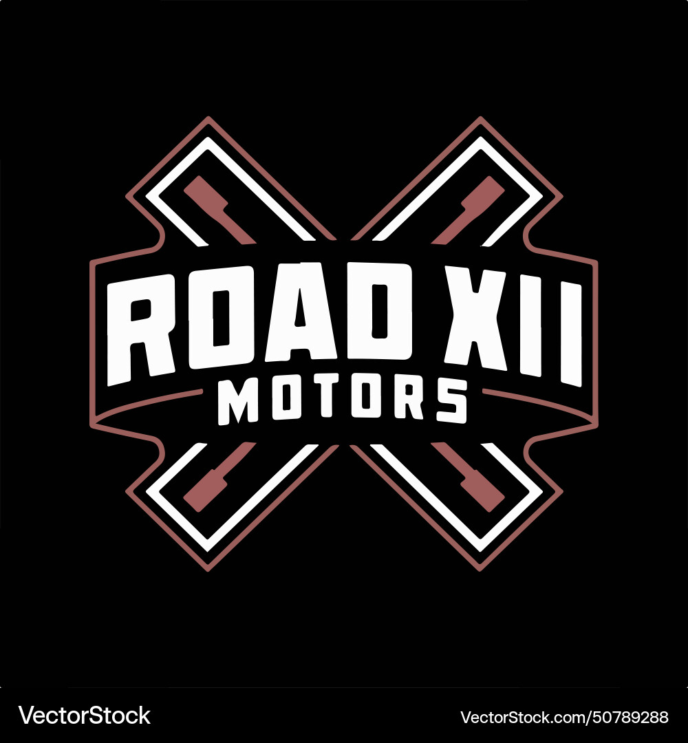 Dynamic logos for motors company Royalty Free Vector Image