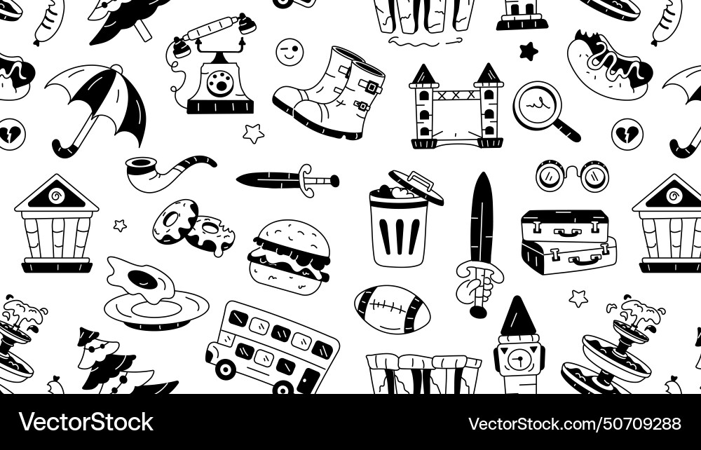 Uk heritage Royalty Free Vector Image - VectorStock