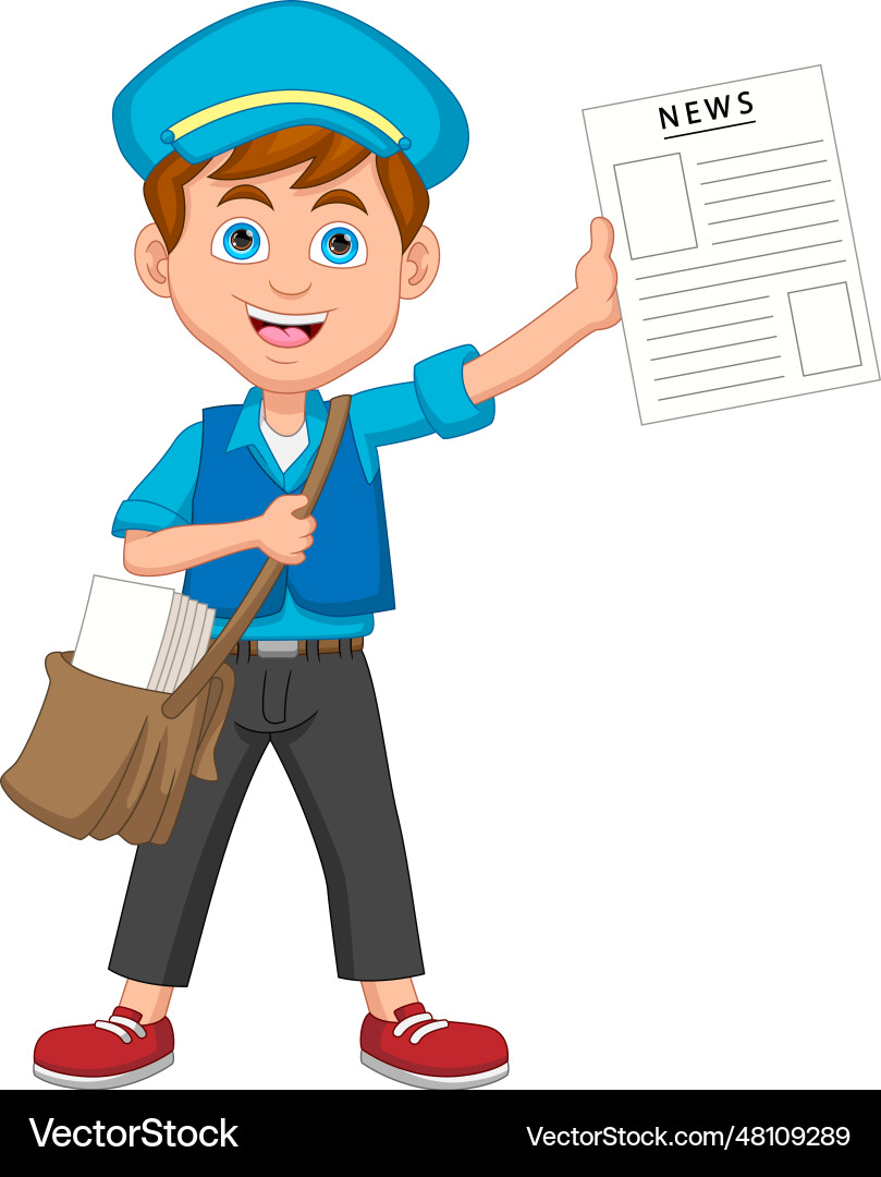 Newspaper Boy Clip Art Paperboy Images – Browse 1,294 Stock Photos,