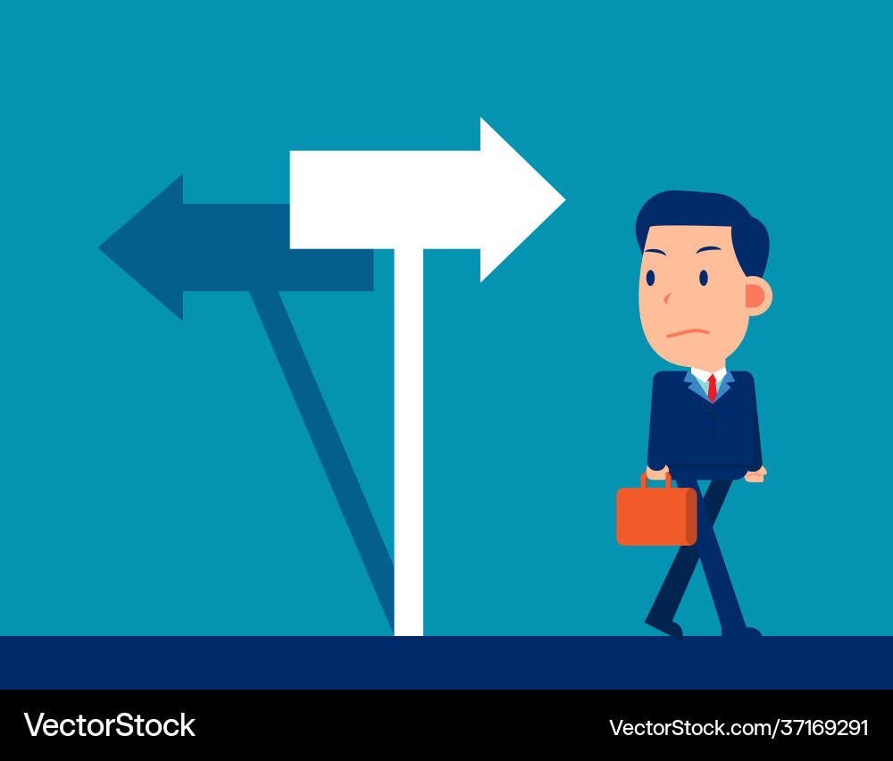 Arrow shadow in opposite direction confused Vector Image