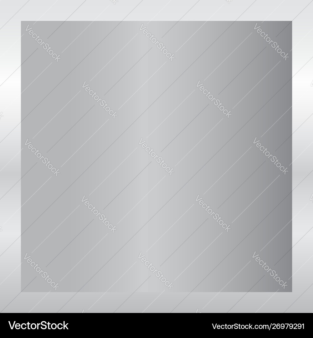 Silver gradient background design texture Vector Image