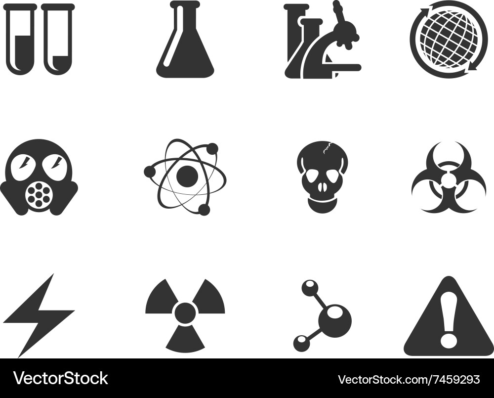 Science symbols Royalty Free Vector Image - VectorStock