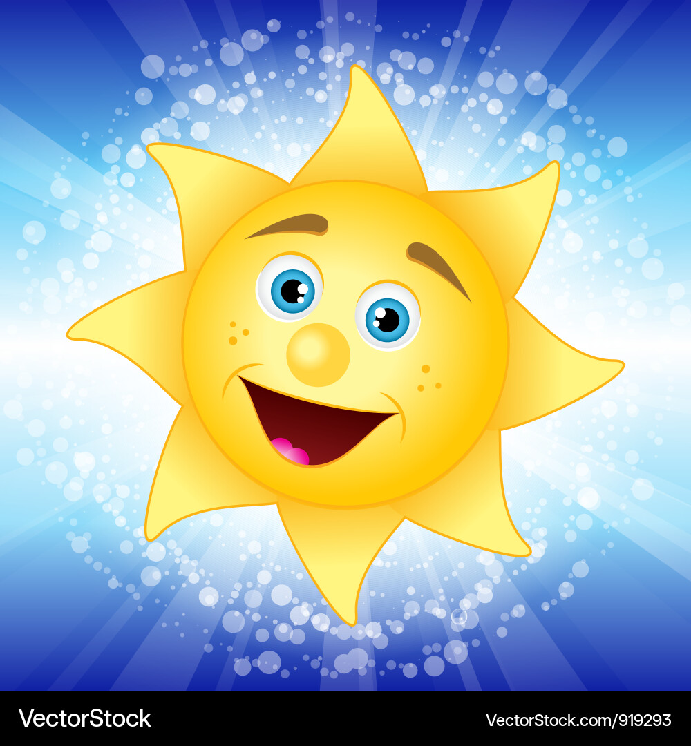 Sun Royalty Free Vector Image - VectorStock