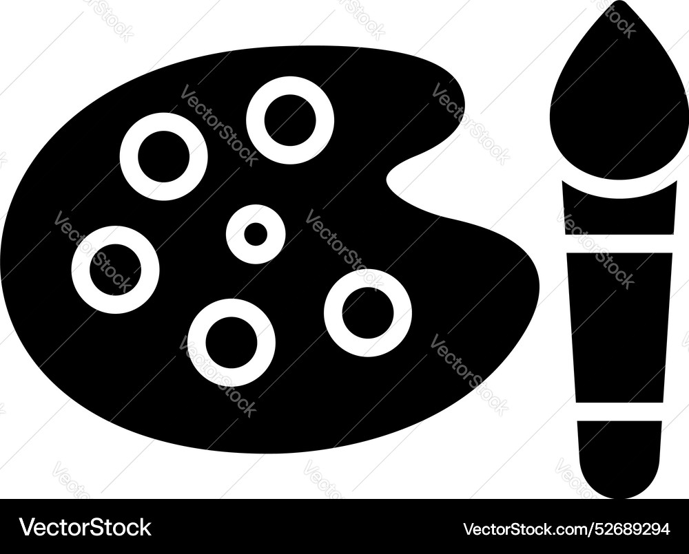 Color palette icon Royalty Free Vector Image - VectorStock