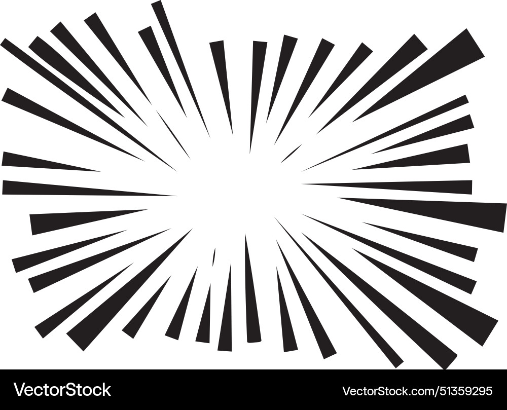 Anime and manga speed action lines Royalty Free Vector Image