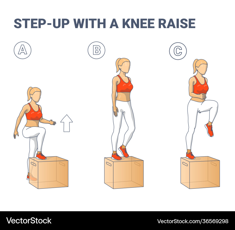 Aerobics Step Class Vector Images (80)