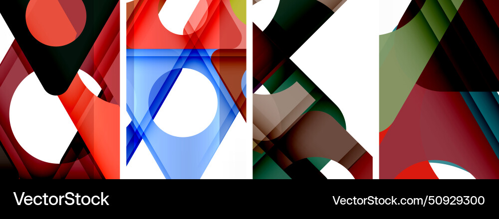 Abstract background set showcasing a dynamic Vector Image