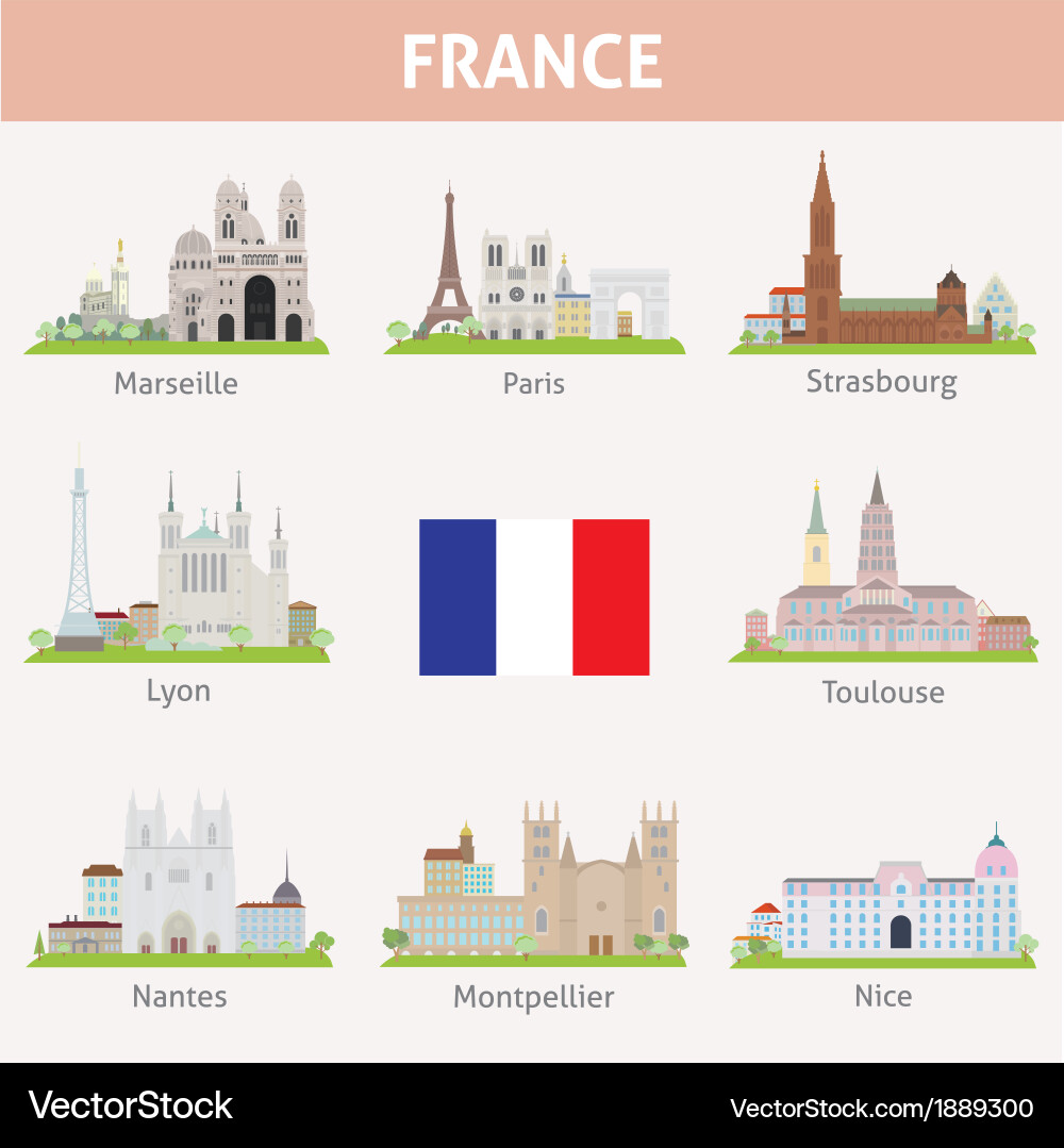 France Royalty Free Vector Image - VectorStock