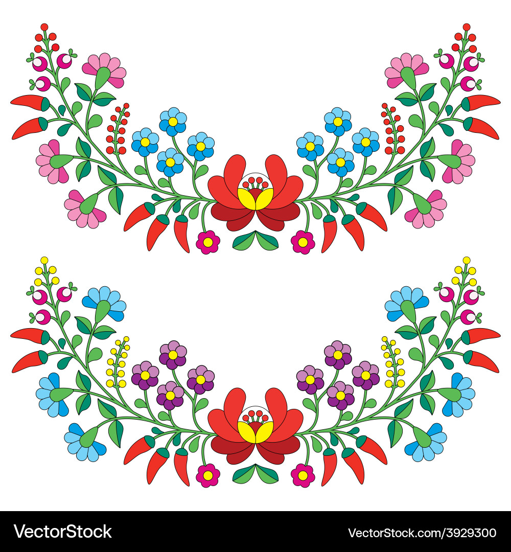 Kalocsai Hungarian Vector Images (44)