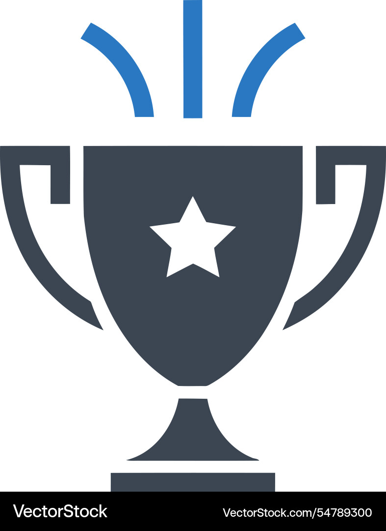 Victory trophy icon Lizenzfreies Vektorbild - VectorStock