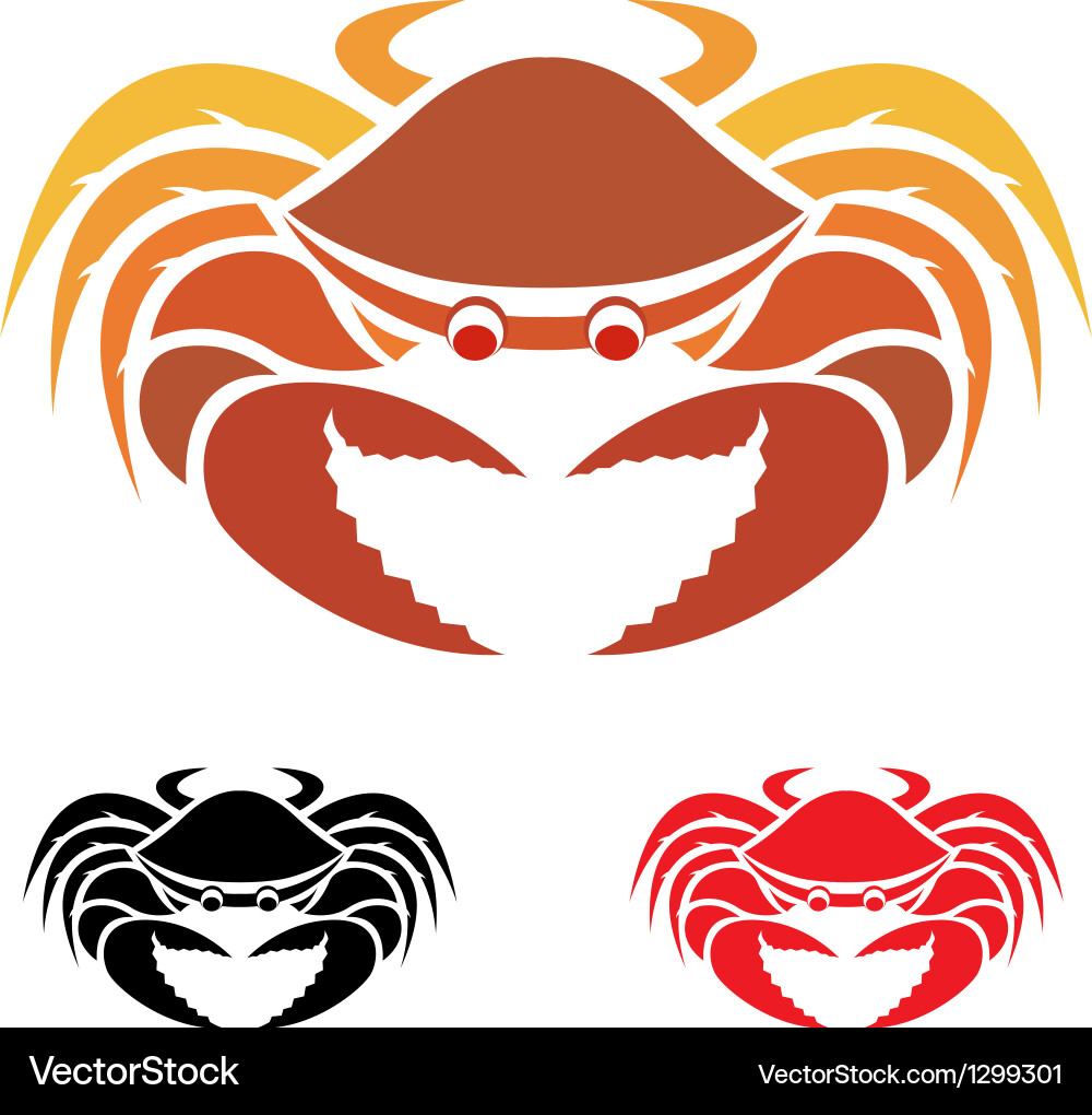 Crab Royalty Free Vector Image - VectorStock