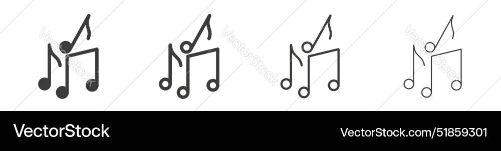 Music icon Royalty Free Vector Image - VectorStock