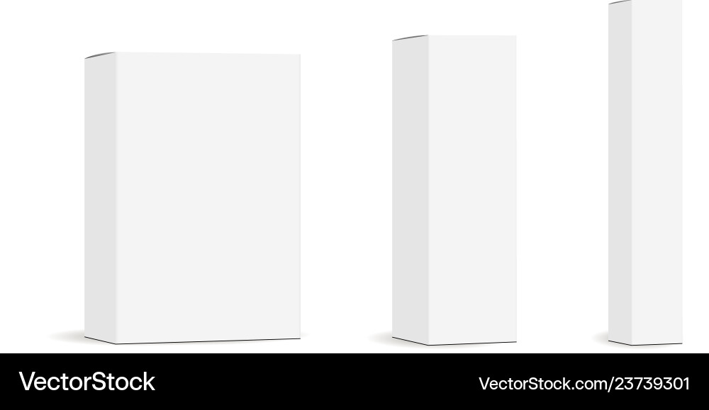 Box Mockup Tall Vector Images (over 230)