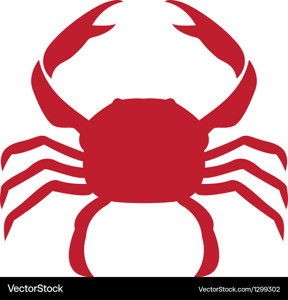Crab Royalty Free Vector Image - VectorStock