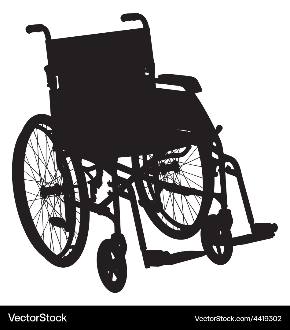 Wheelchair Royalty Free Vector Image - VectorStock