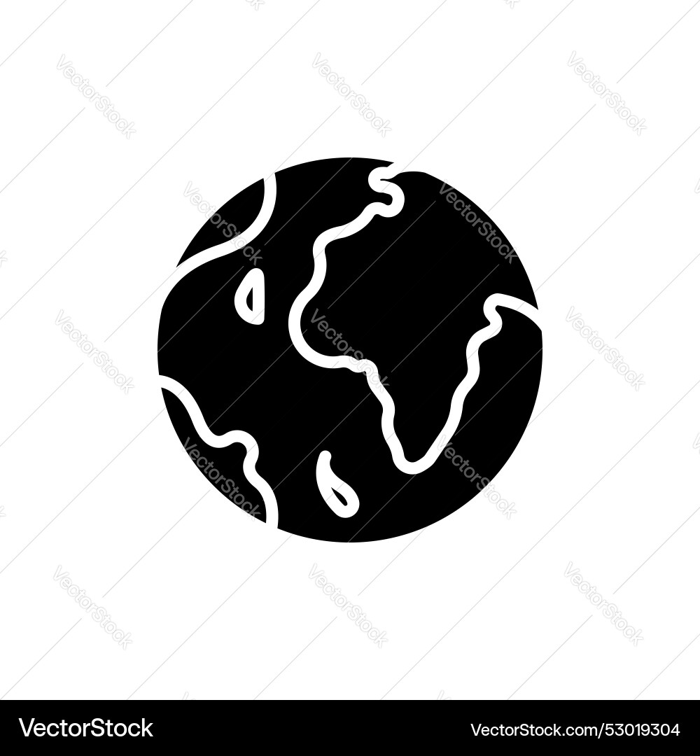 World icon set earth geography symbol globe Vector Image
