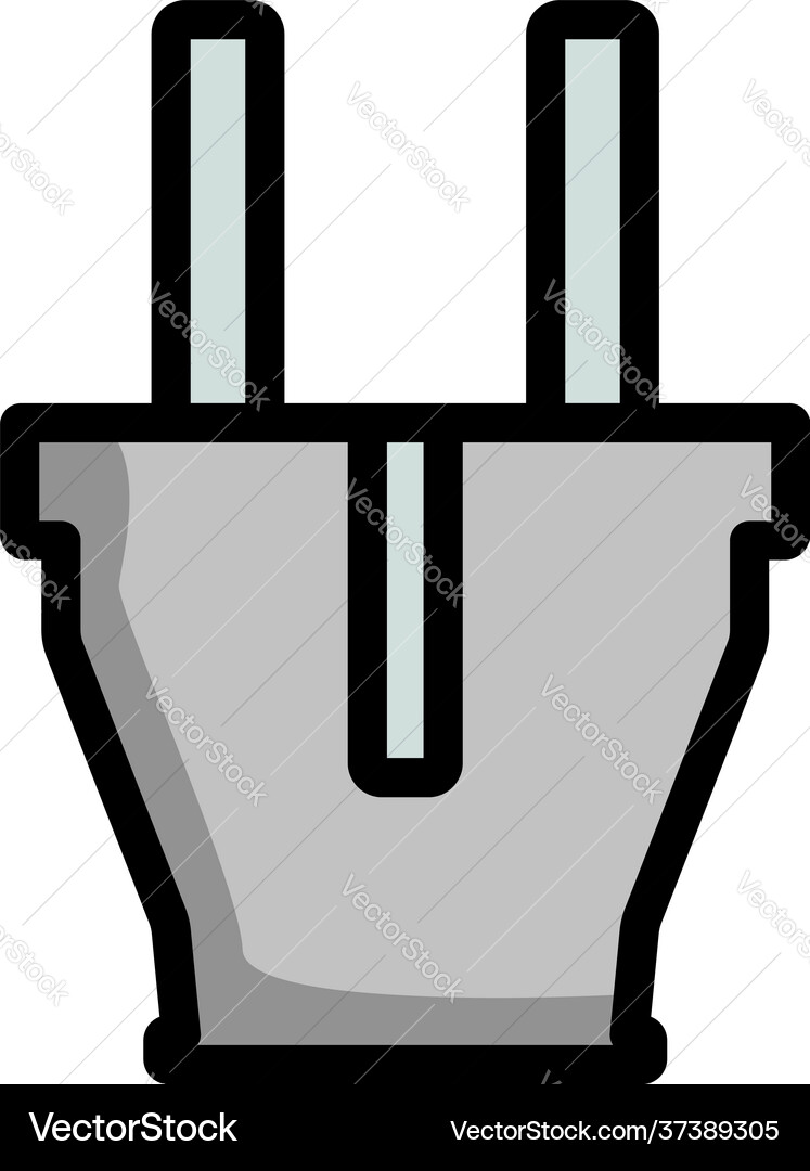 Electrical plug icon Royalty Free Vector Image