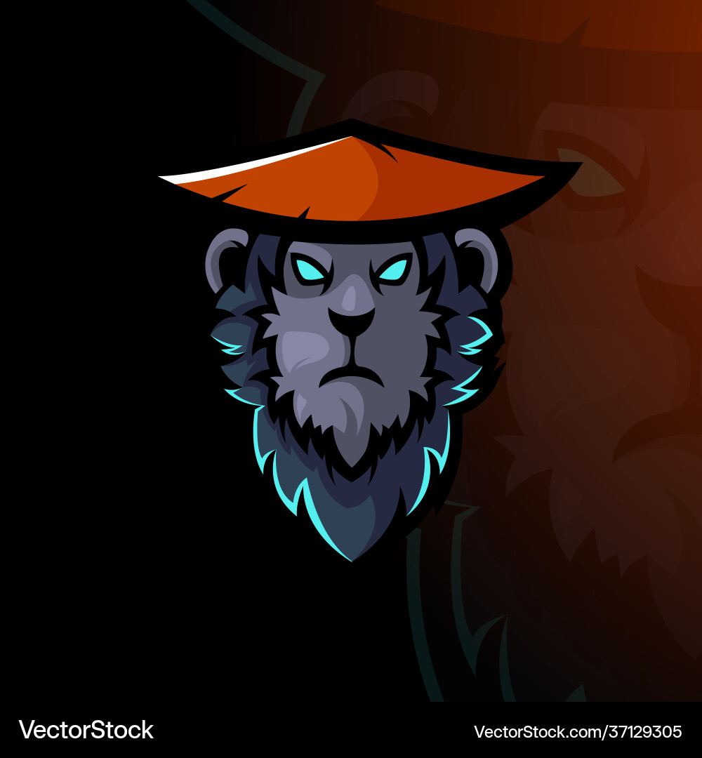 Monkey head logo Royalty Free Vector Image - VectorStock