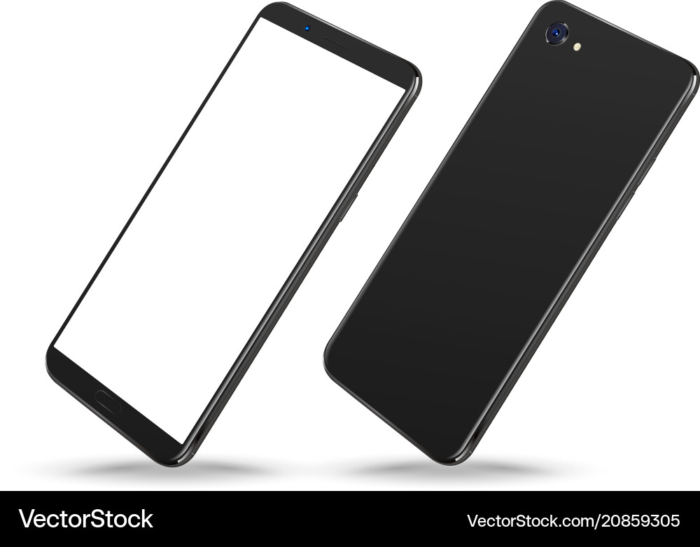 Smartphone mockup Royalty Free Vector Image - VectorStock