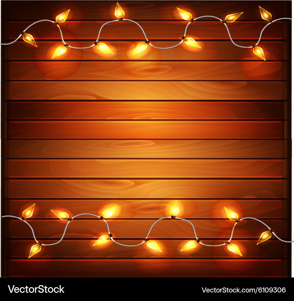 Year design wooden background Royalty Free Vector Image