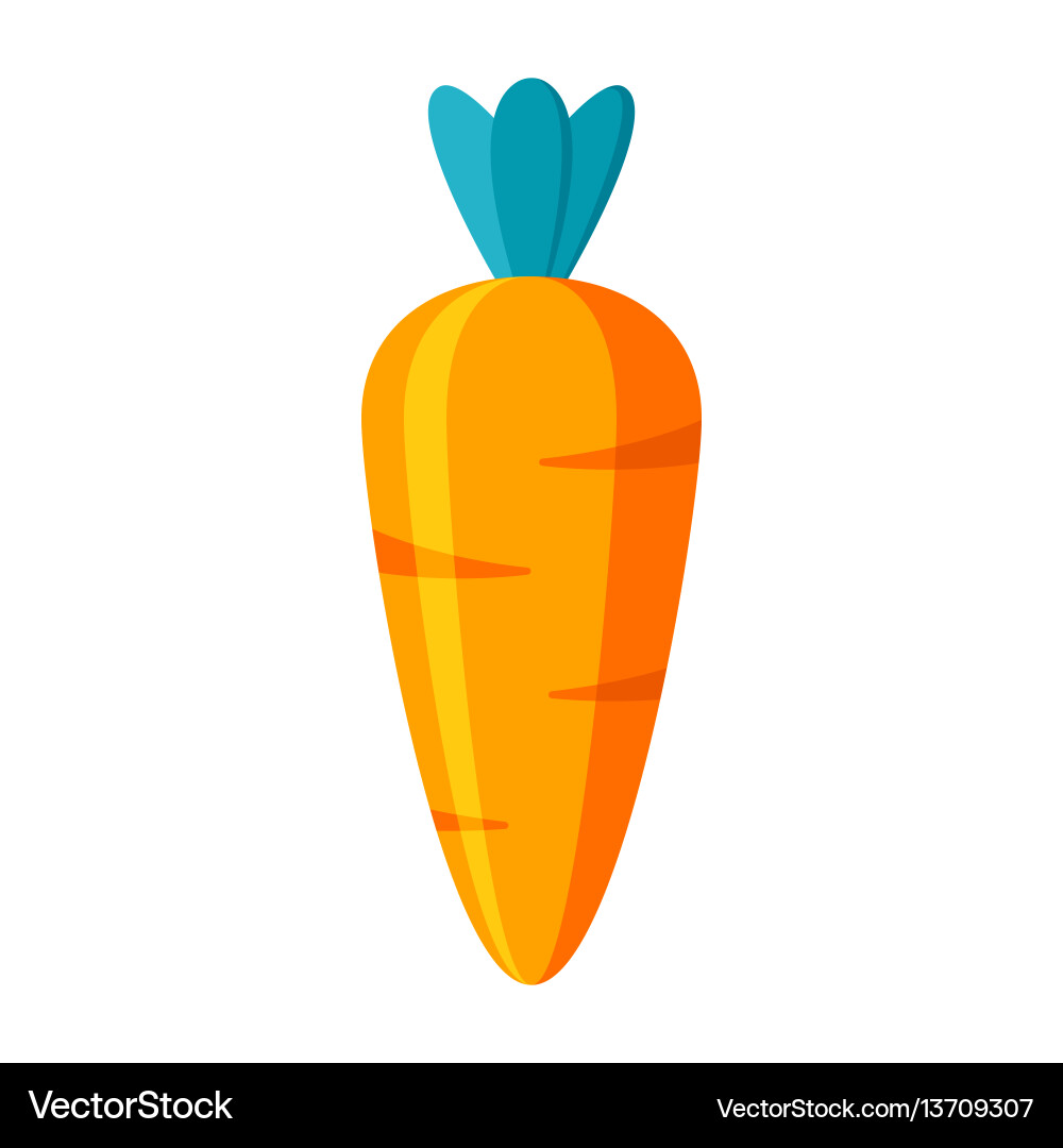 Carrot icon Royalty Free Vector Image - VectorStock