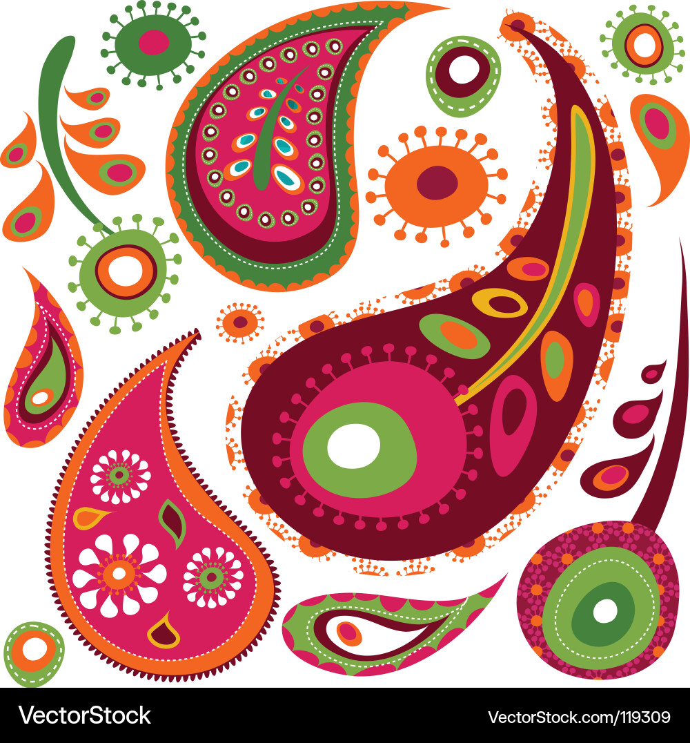 Paisley Royalty Free Vector Image - VectorStock