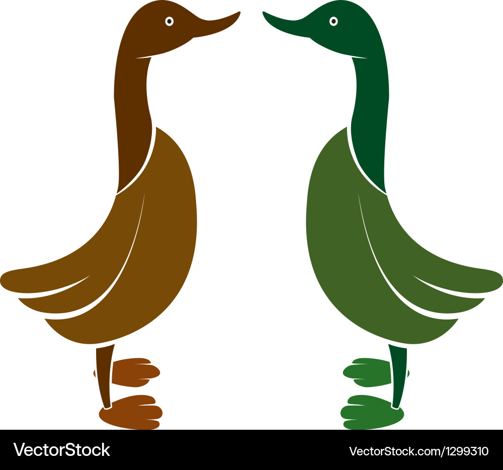 Duck Royalty Free Vector Image - VectorStock