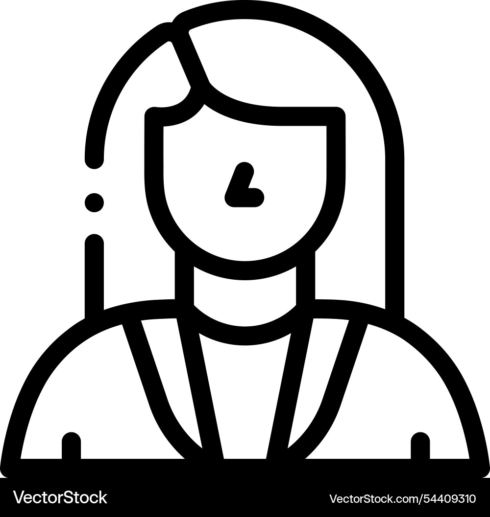 Layer icon thin linear style design isolated on Vector Image